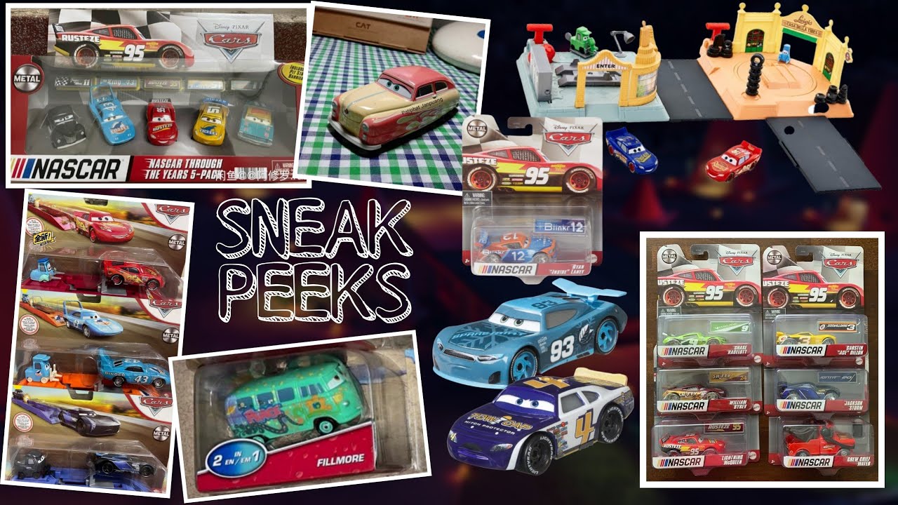 Disney Pixar Cars NASCAR, 2021 Singles & Playsets - Sneak Peeks Episode ...