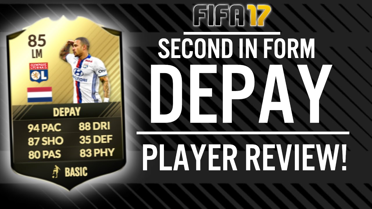 FIFA 17 SECOND IN FORM MEMPHIS DEPAY (85) PLAYER REVIEW! | FIFA 17 ...