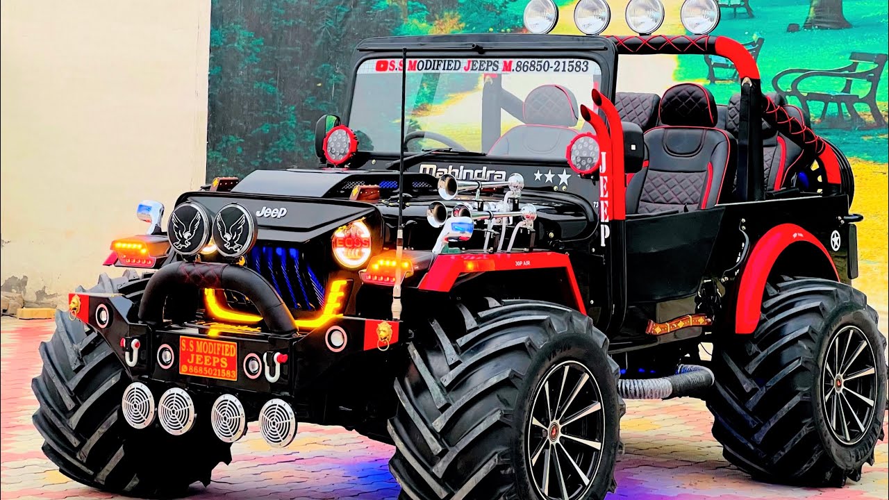 New Modified Jeep Ready For Bihar ( 8685021583) #jeep #jeeplife - YouTube