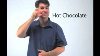 Sign Language For Hot Chocolate