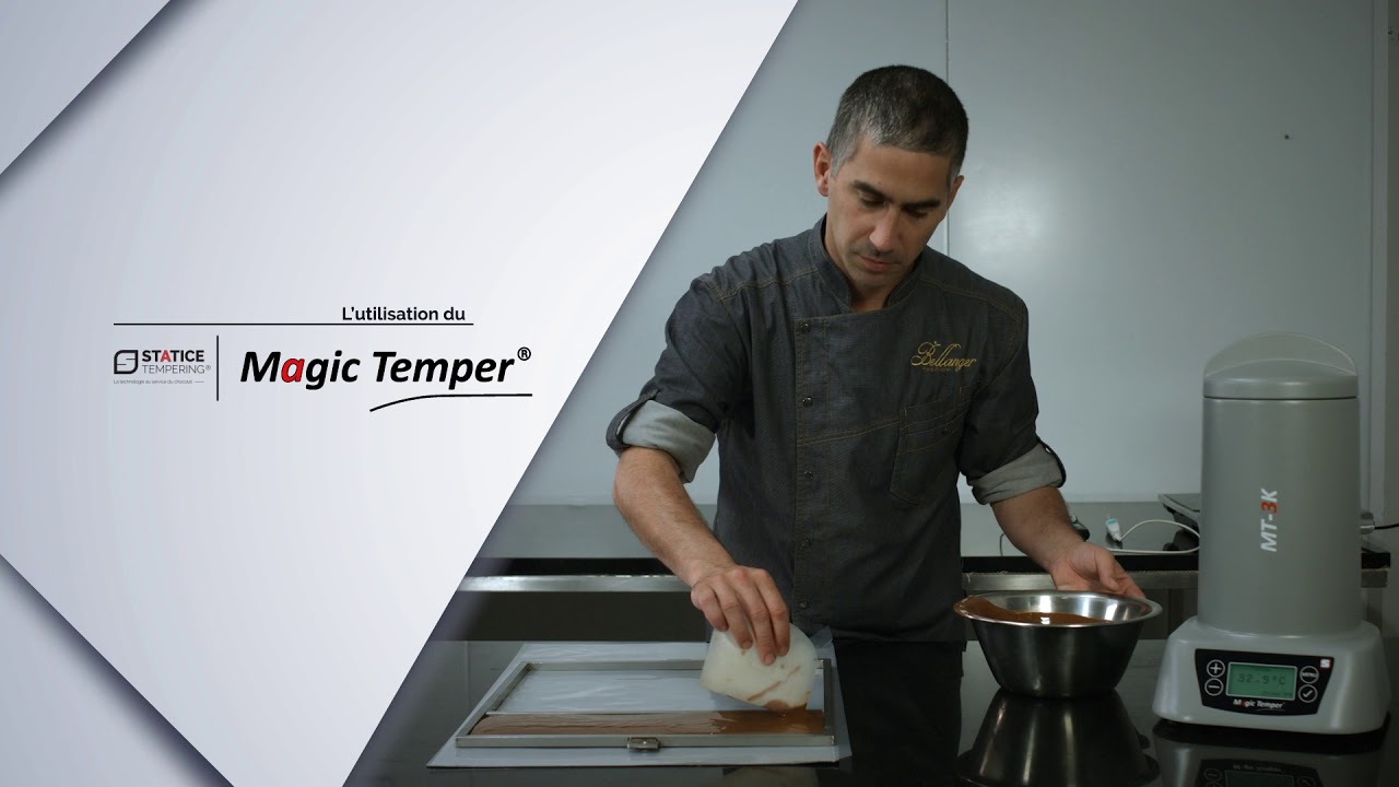 Le praliné à l'aide du Magic Temper - YouTube