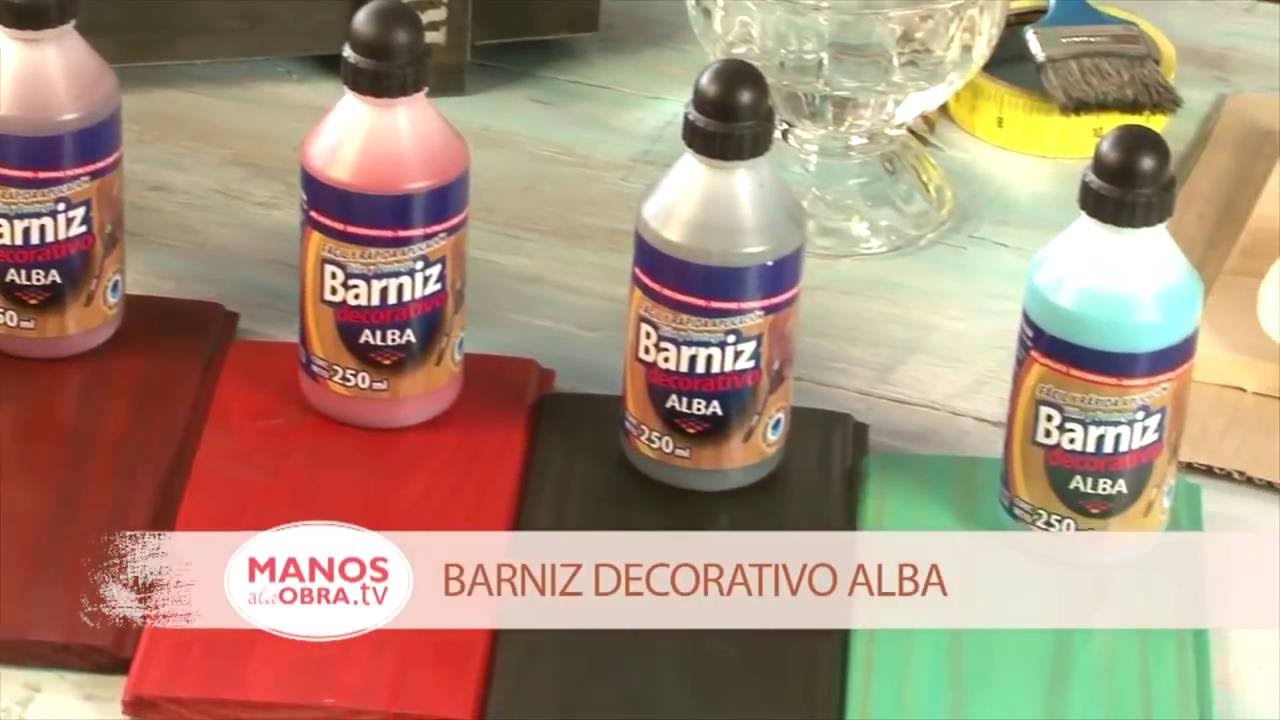 Aprendé a barnizar madera - Alba Ideas - YouTube