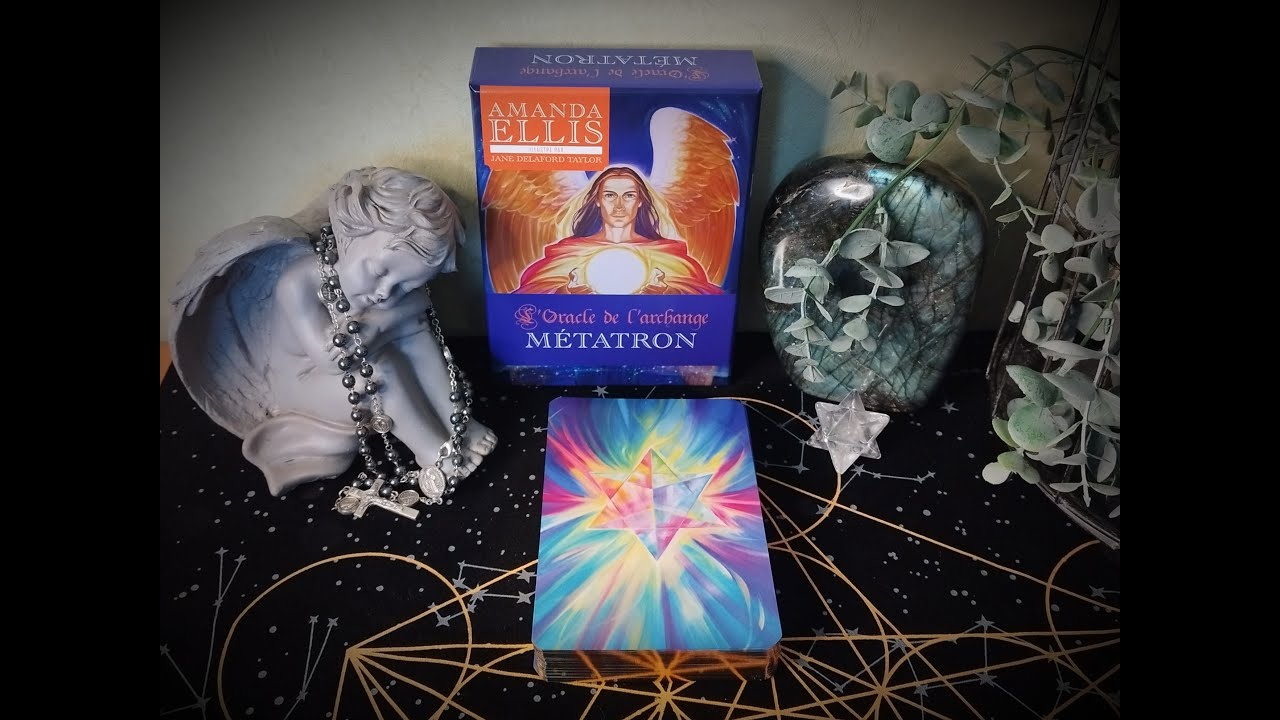 👼💫L'Oracle de l'Archange Métatron d'Amanda Ellis, illustré par Jane ...