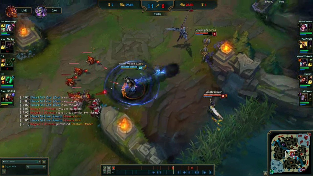 league of legends zed 1 - YouTube