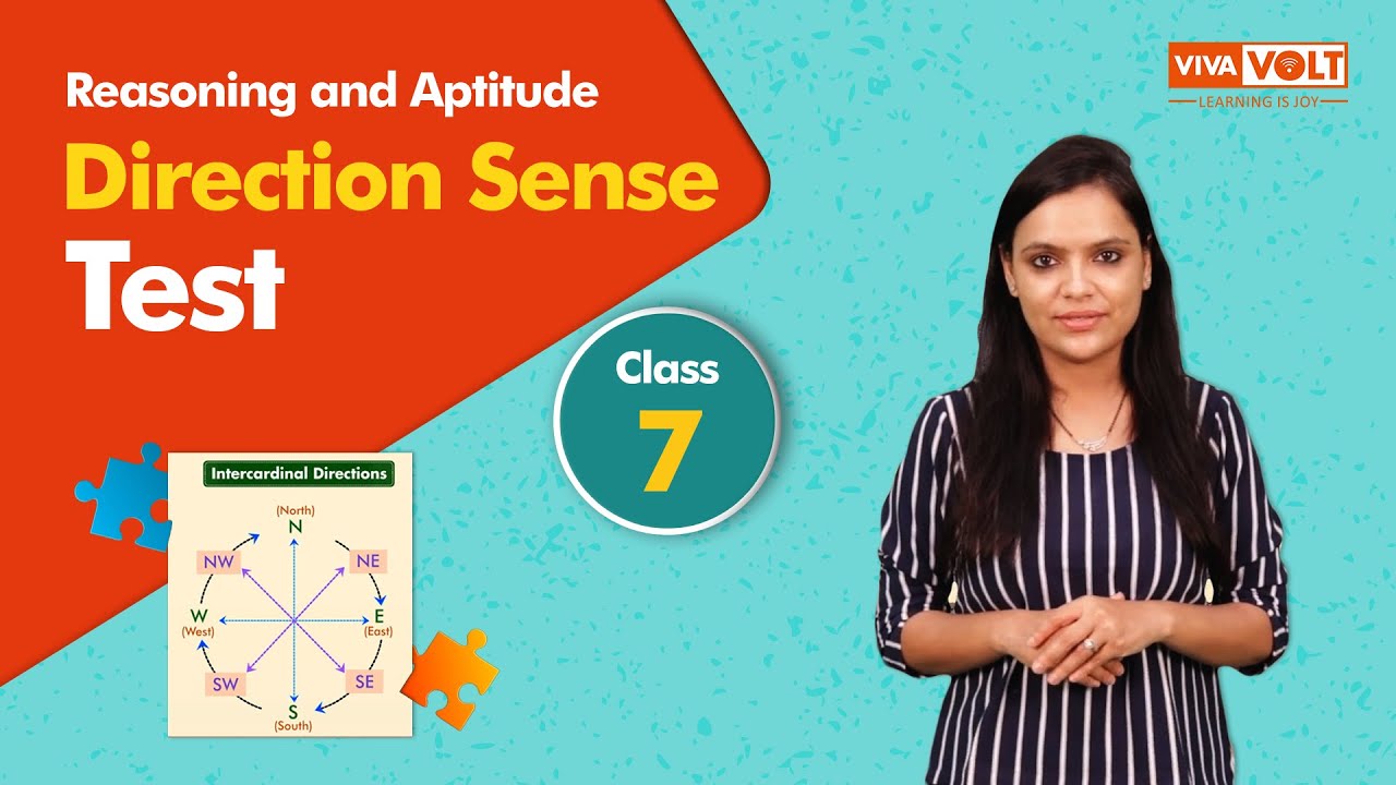 Reasoning and Aptitude | Direction Sense Test for Grade 7 | Viva VOLT ...