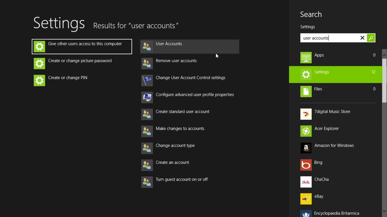Windows 8 - How to Create a Password Reset Disk - YouTube