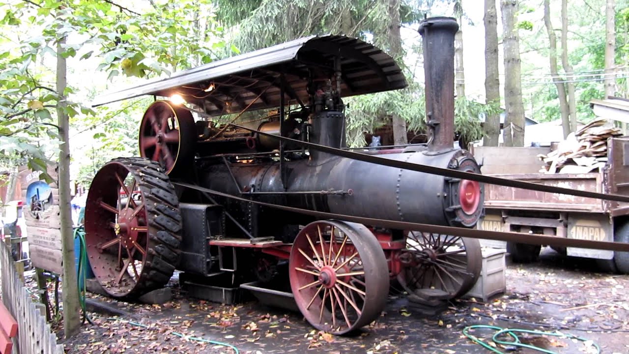 Knoebels Frick Steam Tractor - YouTube