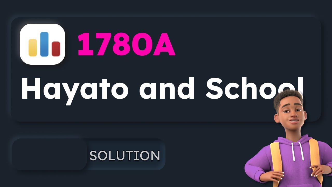 Codeforces 1780A Solution | Hayato and School - YouTube