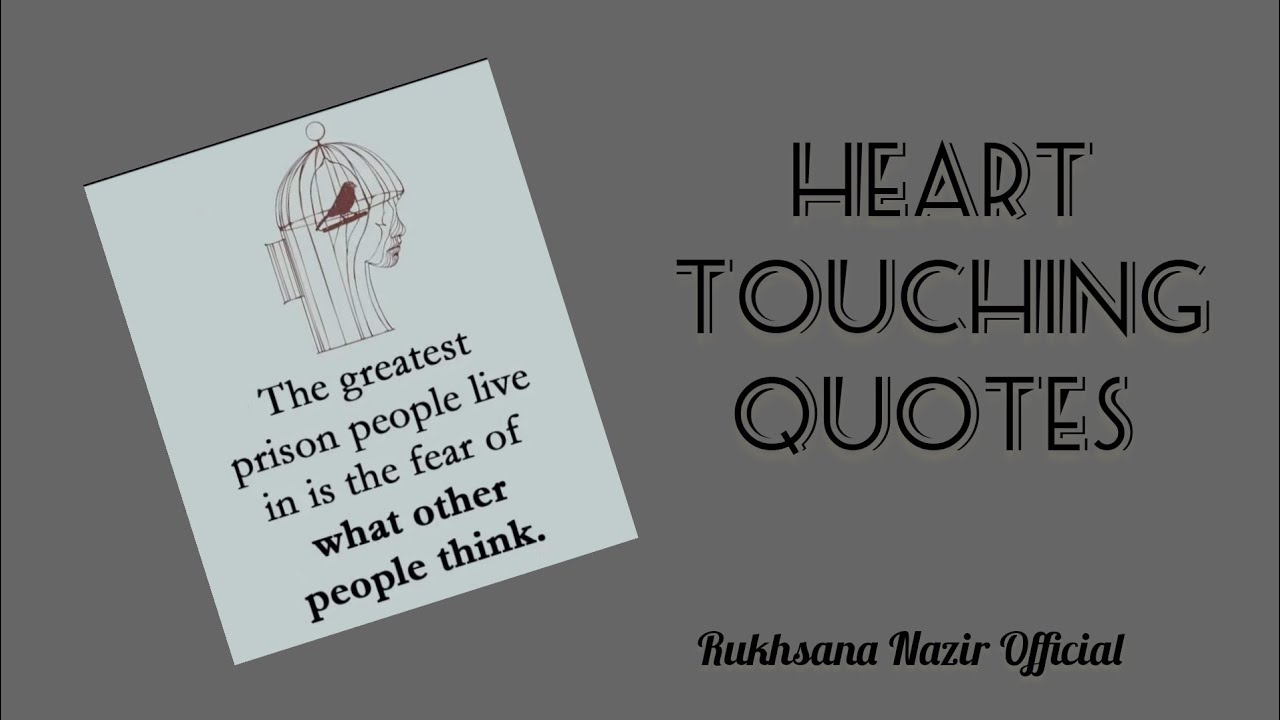Heart 💗 Touching Quotes 💫 💫|Rukhsana Nazir Official - YouTube