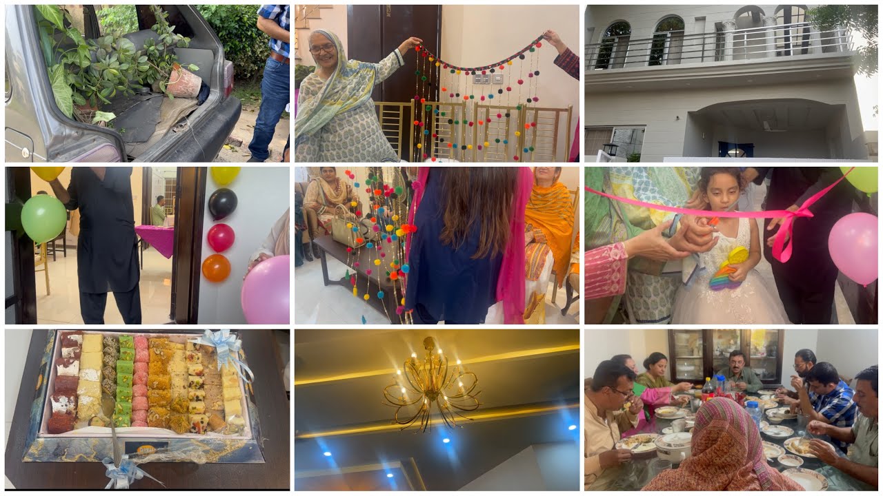 Bhatiji k new ghr ka function | Allah mubarak kry | bhai ne beti ko ghr gift kiya |lahore vlog ...