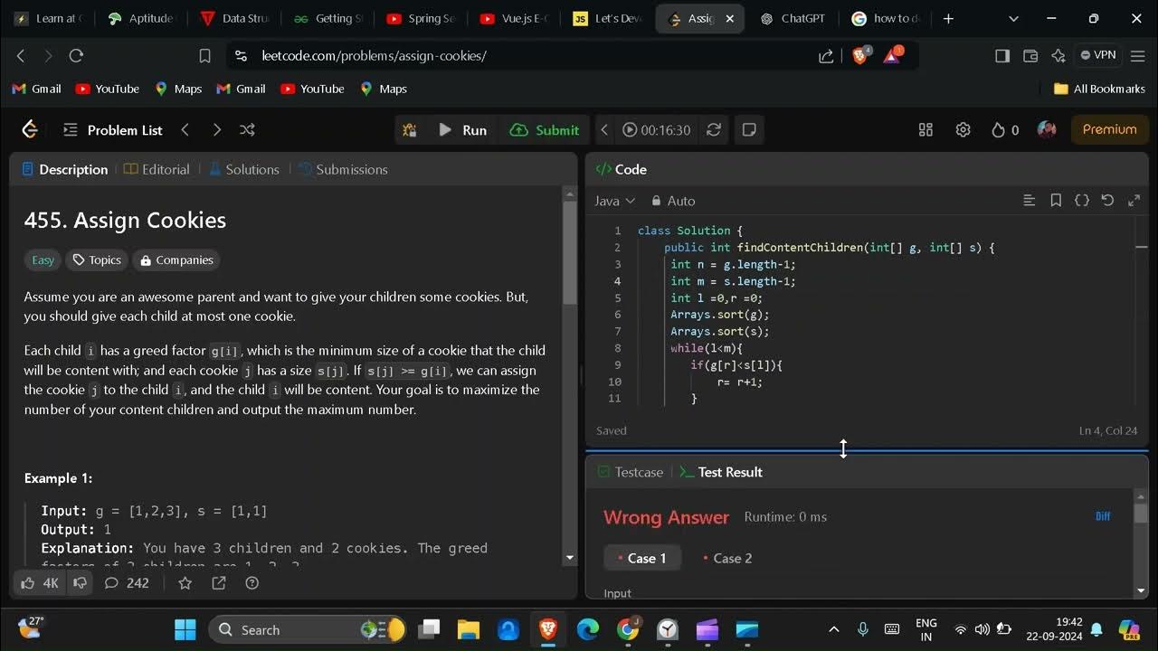 DSA Practice: Greedy Method from Striver Sheet-1 - YouTube