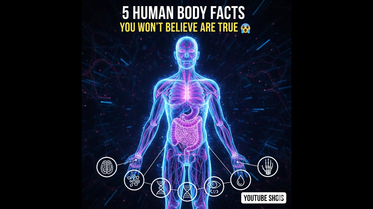 10 Shocking Human Body Facts That Sound Impossible but Are True - YouTube