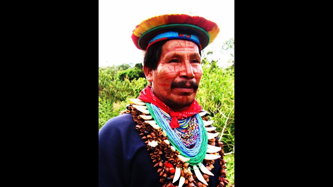 CRAZY AMAZON FOREST HEALING RITUAL OF THE SIONA TRIBE - YouTube