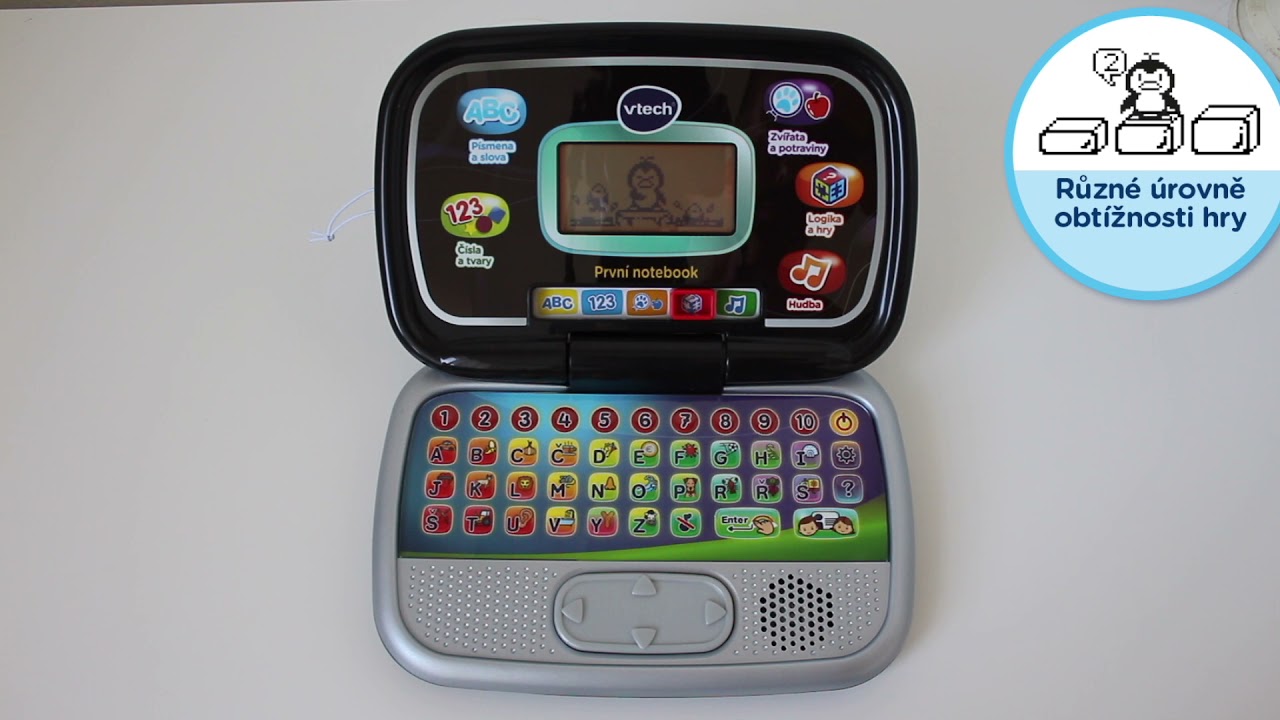 Vtech První notebook - YouTube