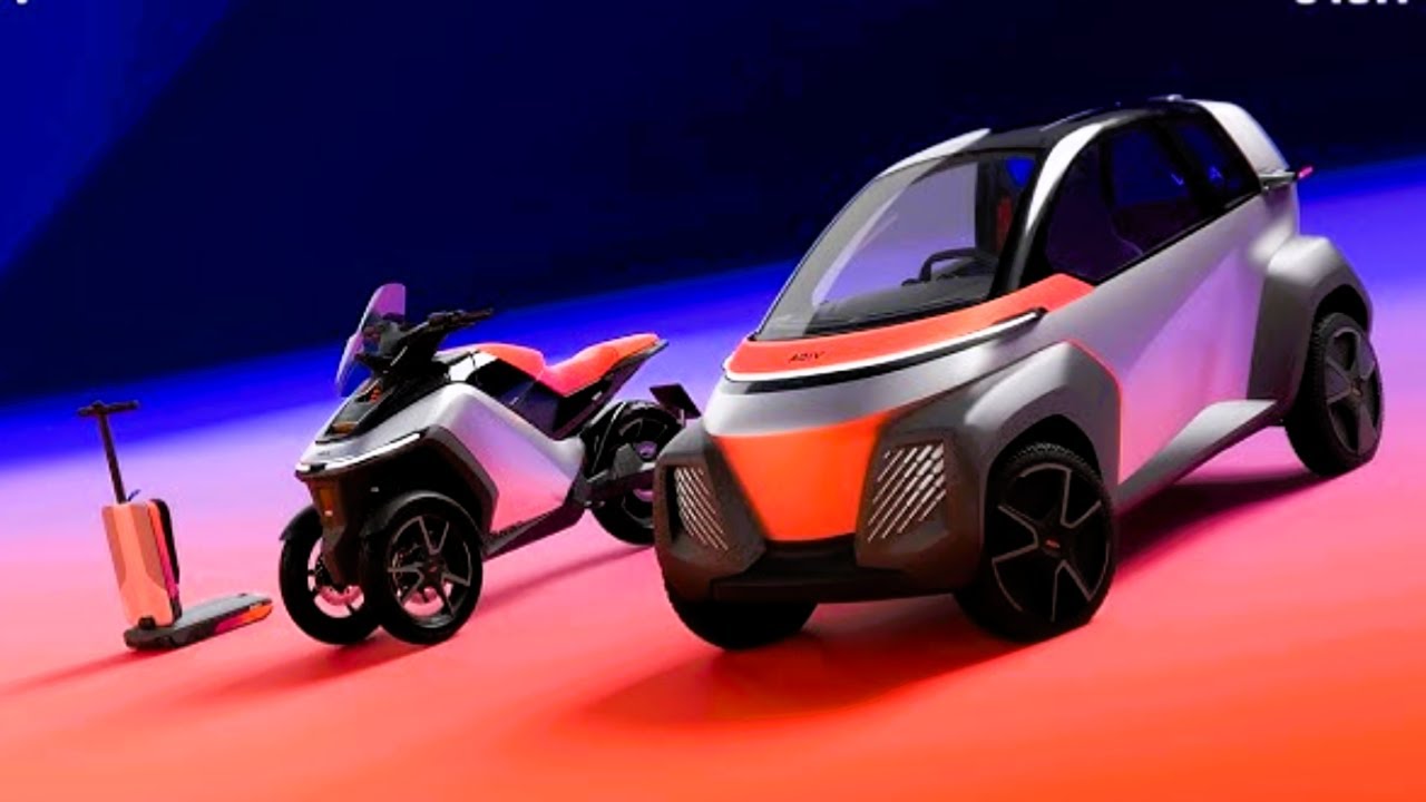 The Novis Nex 3 is a newly unveiled micro electric vehicle EV from Hero ...