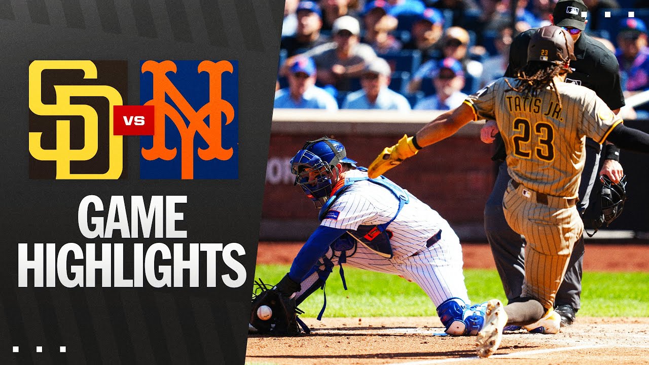 Padres vs. Mets Game Highlights (9/18/25) | MLB Highlights - YouTube