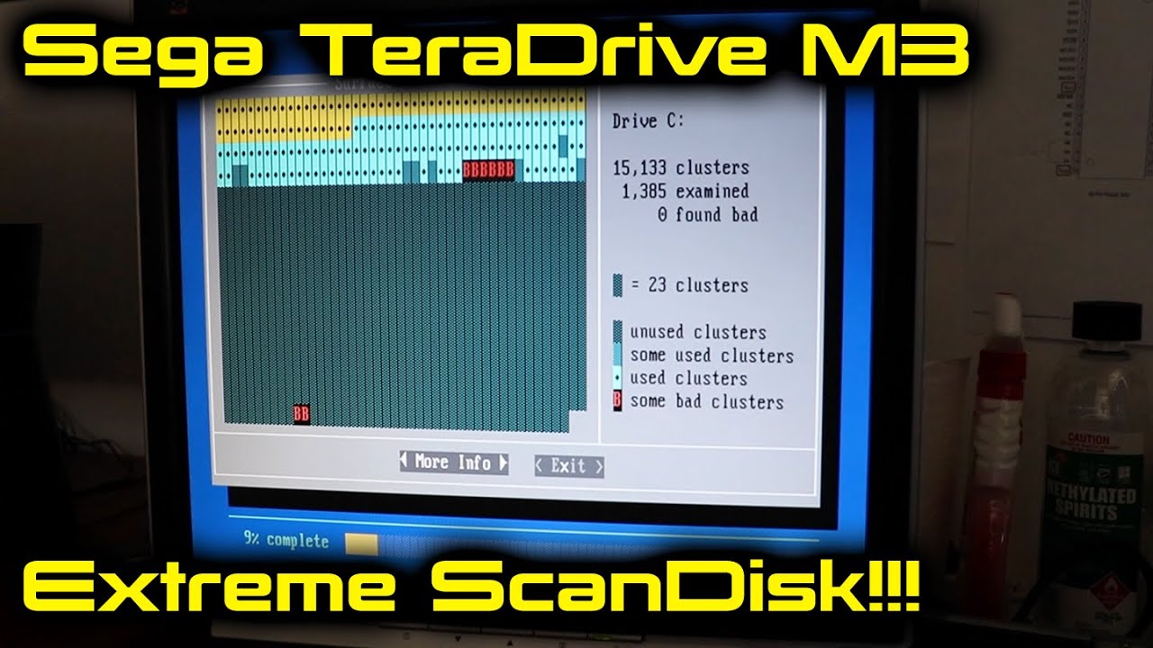 Sega TeraDrive Model 3 Extreme ScanDisk - YouTube