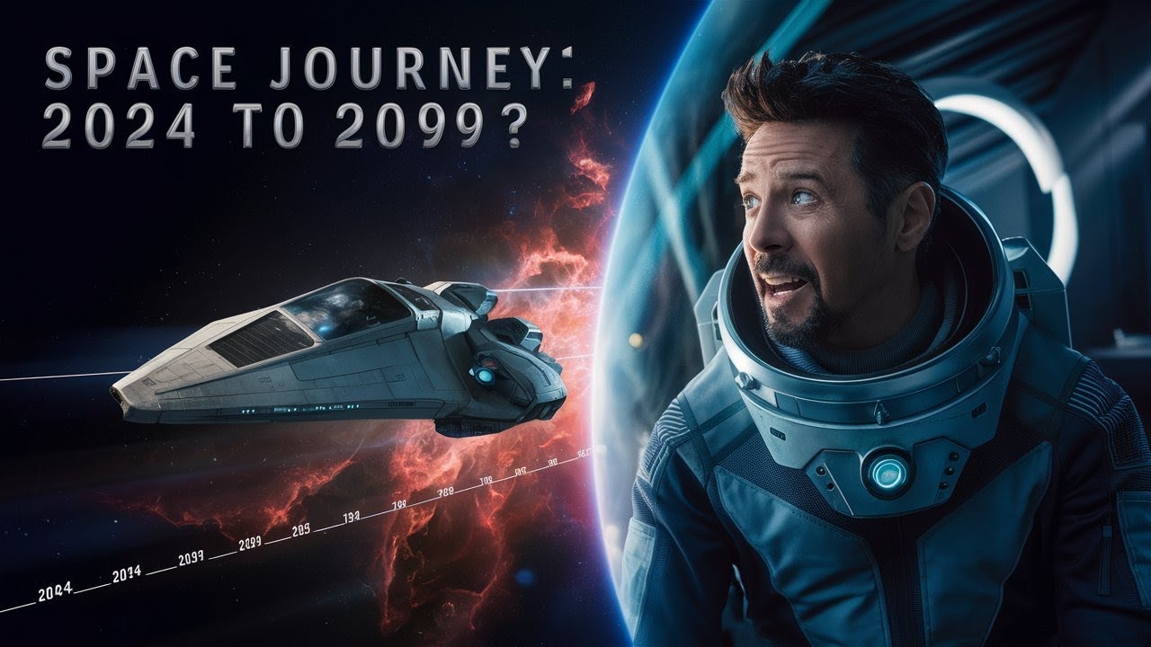 Journey through space from 2024 to 2099 ? #space - YouTube