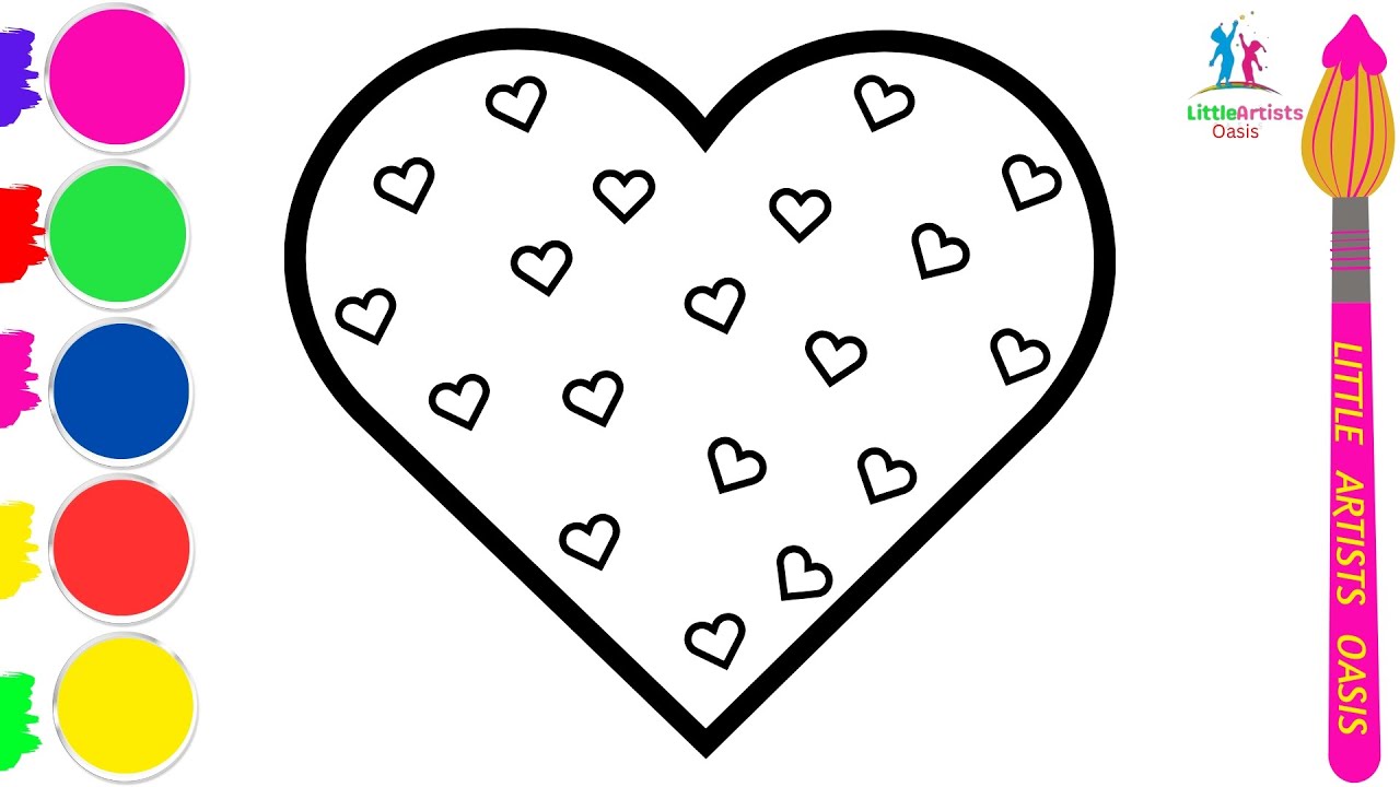 Learn to Draw BEAUTIFUL Heart Step by Step | Easy Heart Drawing ...