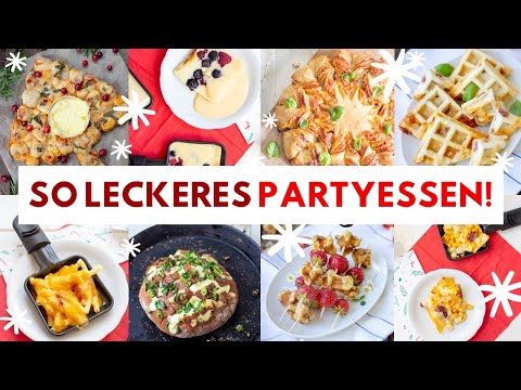 10 mega-delicious holiday and party food ideas for Christmas and New Year's Eve! 🎉 ✨