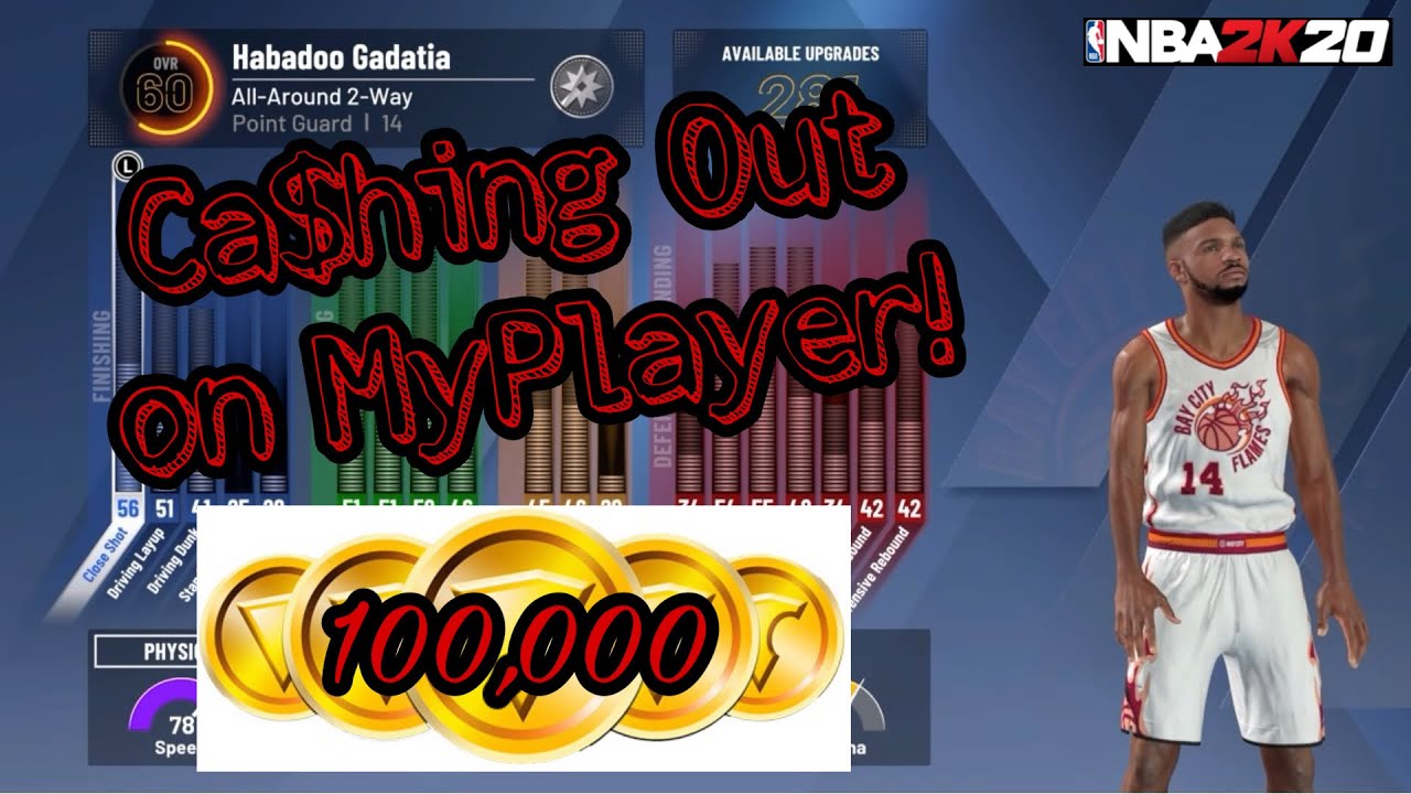 Spending 100K VC on My Player! | NBA 2K20 - YouTube