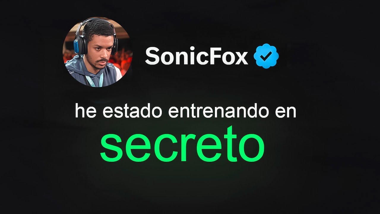 SonicFox ha estado ENTRENANDO en SECRETO para 2XKO. - YouTube