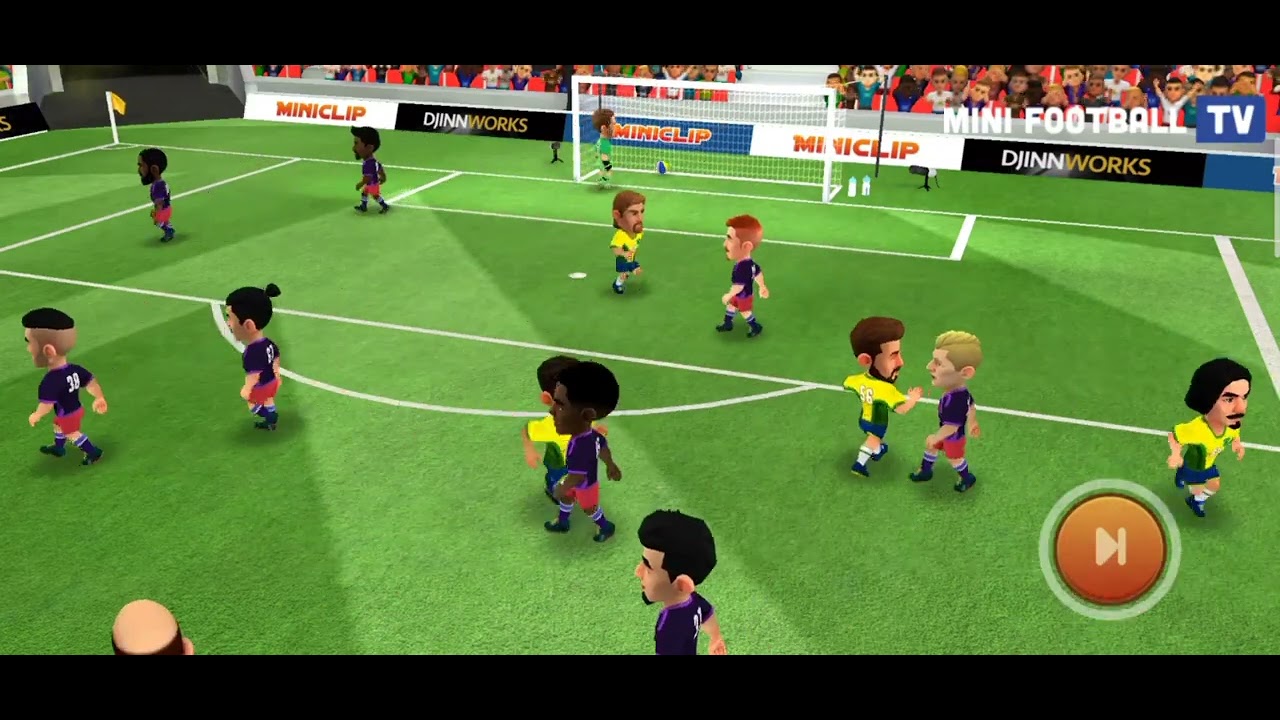 SMIRNOV's classy long shots in Mini Football(5) - YouTube