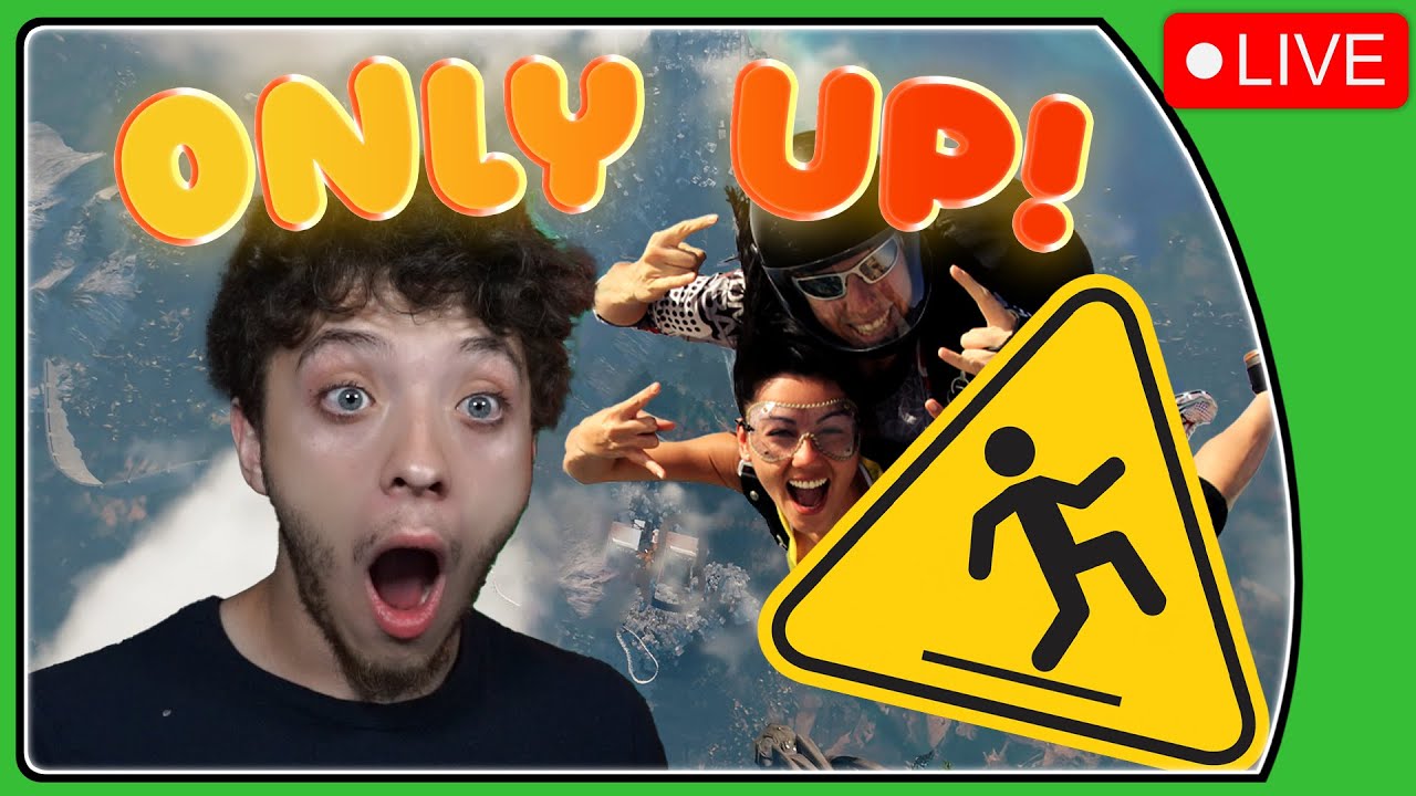 🔴LIVE! Only up but its my first time playing! - YouTube