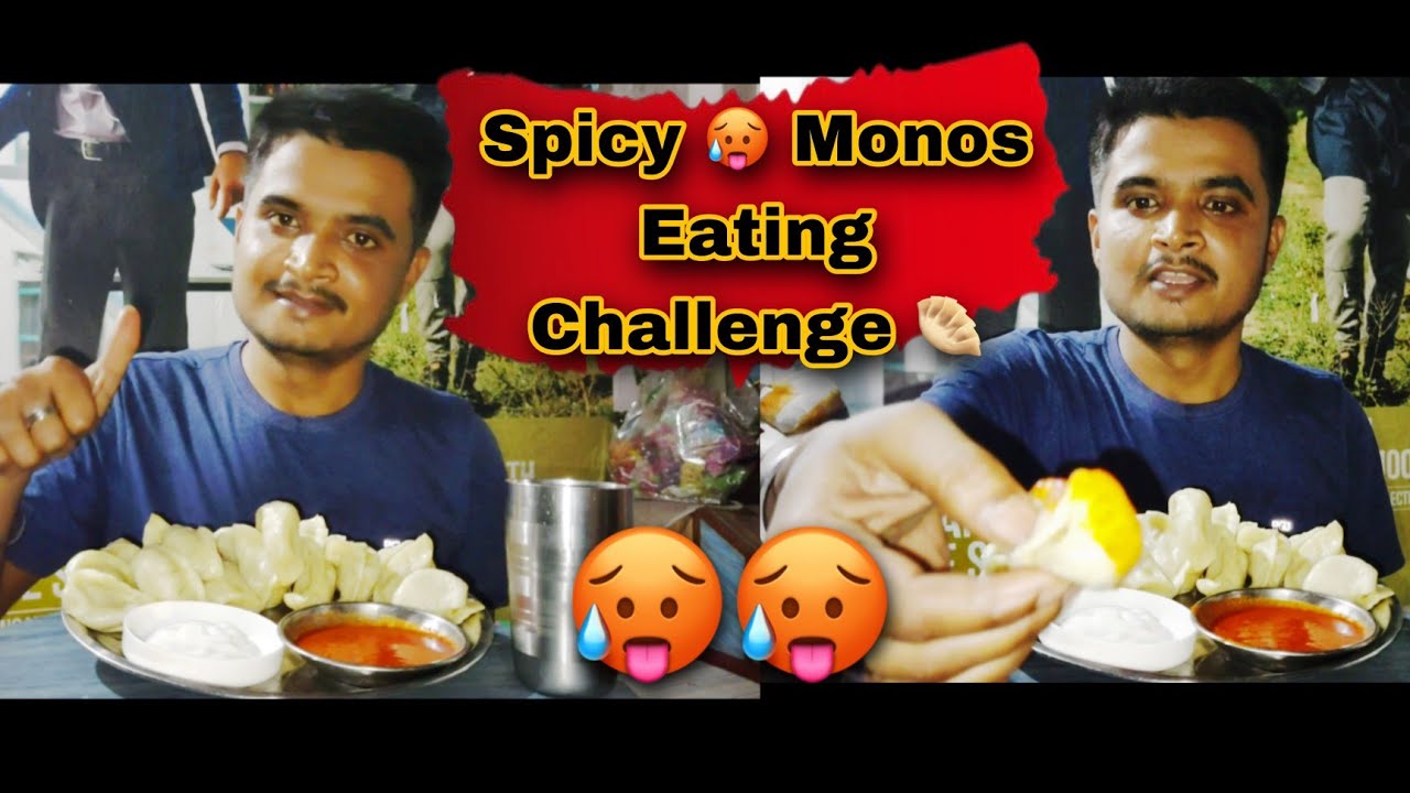 SPICY MOMOS EATING CHALLENGE🔥| EATING CHALLENGE|FOOD VIDEO|EATING SHOW ...