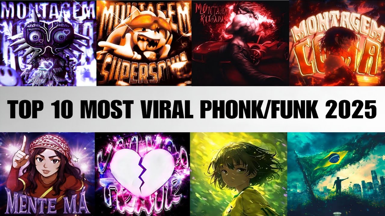 TOP 10 MOST VIRAL PHONK/FUNK 2025 🎶 - YouTube