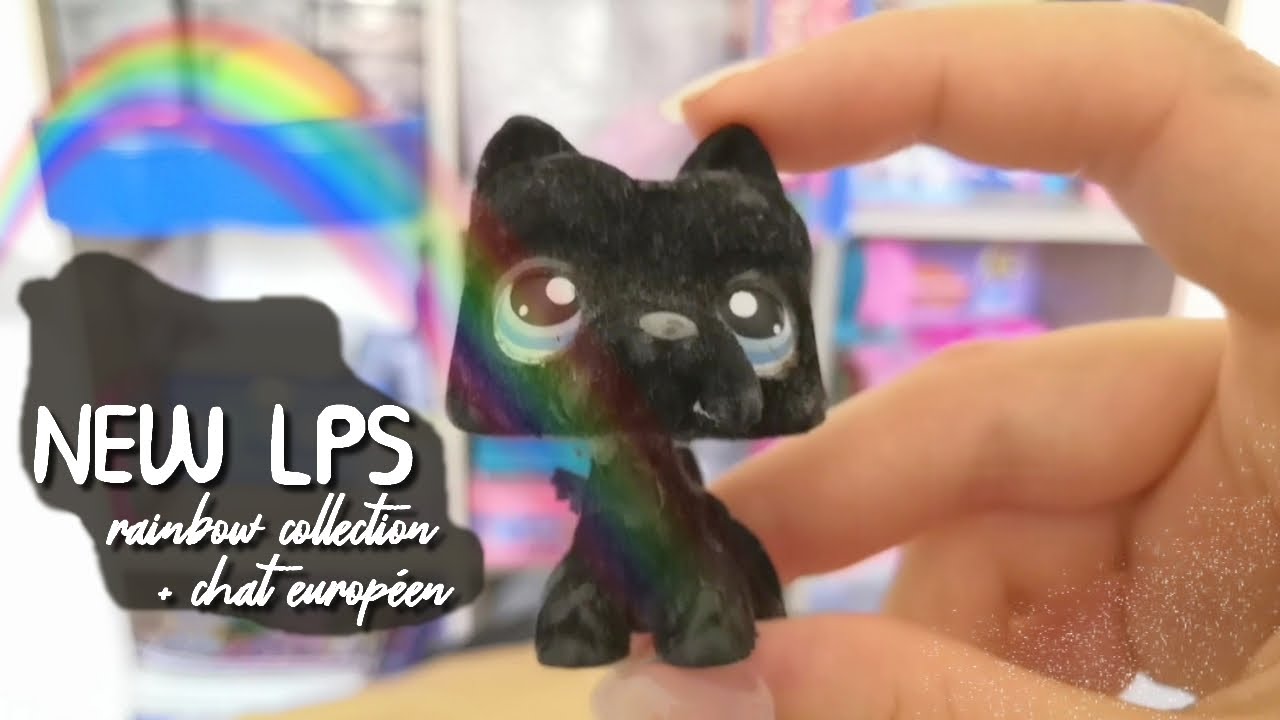 NEW LPS - Petshop Unboxing - [ chat européen + rainbow LPS ] - YouTube