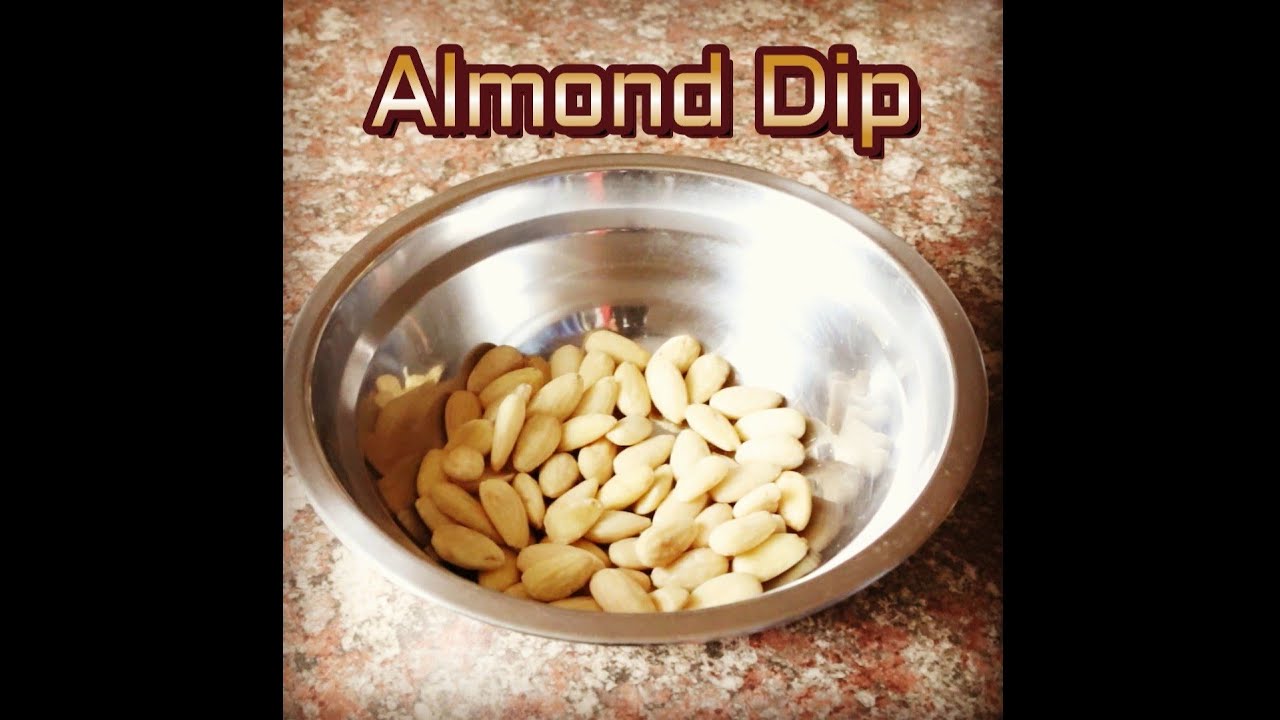 Almond Dip (Quick & Easy Recipe) - YouTube