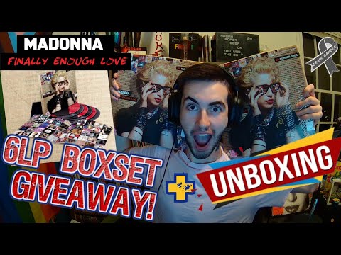 MADONNA 6LP-BOXSET GIVEAWAY! + FINALLY ENOUGH LOVE BOXSET UNBOXING ...