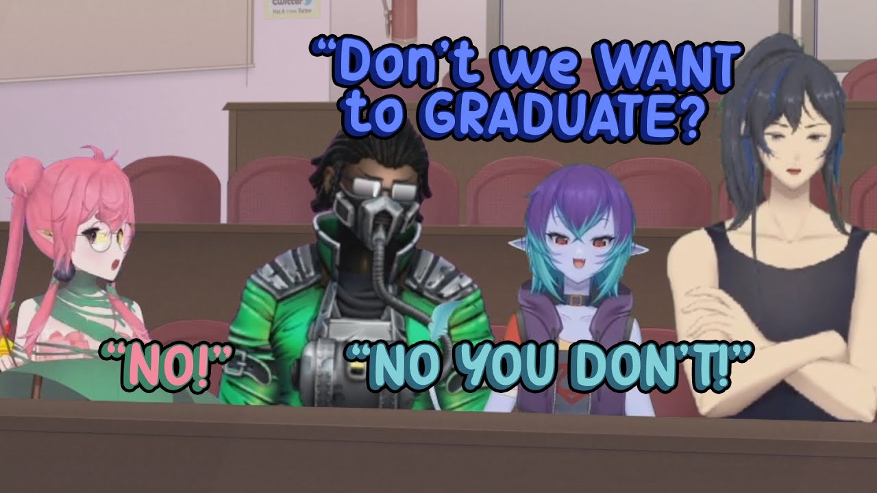 Do You GRADUATE From VTuber College? - YouTube