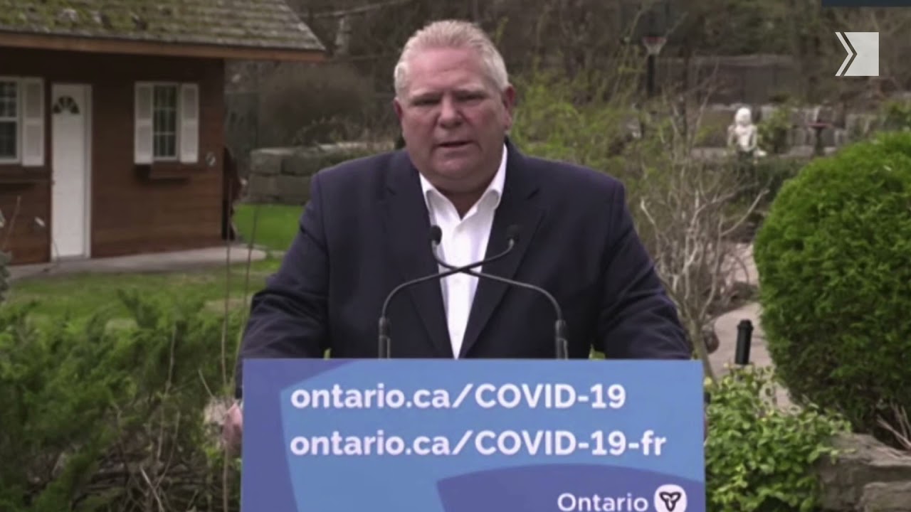 Premier Doug Ford gets emotional and apologizes for missteps - YouTube