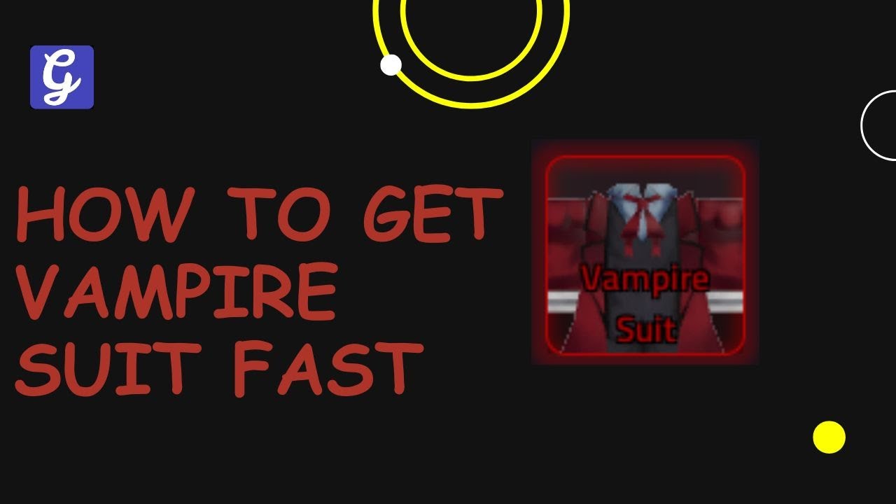 How to Get Vampire Suit in Rogue Piece - Best Accessory Guide - YouTube