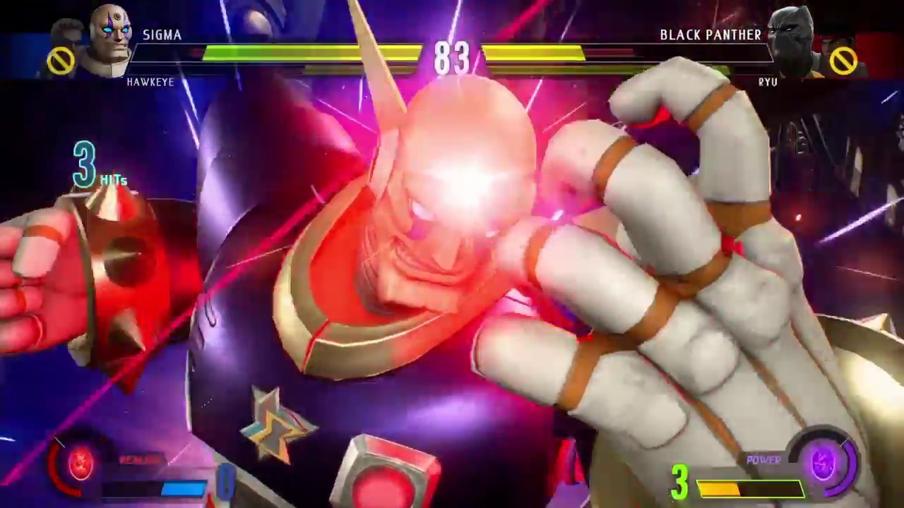 Hawkeye & Sigma Arcade mode | Marvel vs Capcom Infinite - YouTube