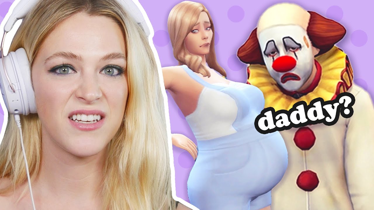 Single Girl Seduces A Sad Clown In The Sims 4 | Part 10 - YouTube