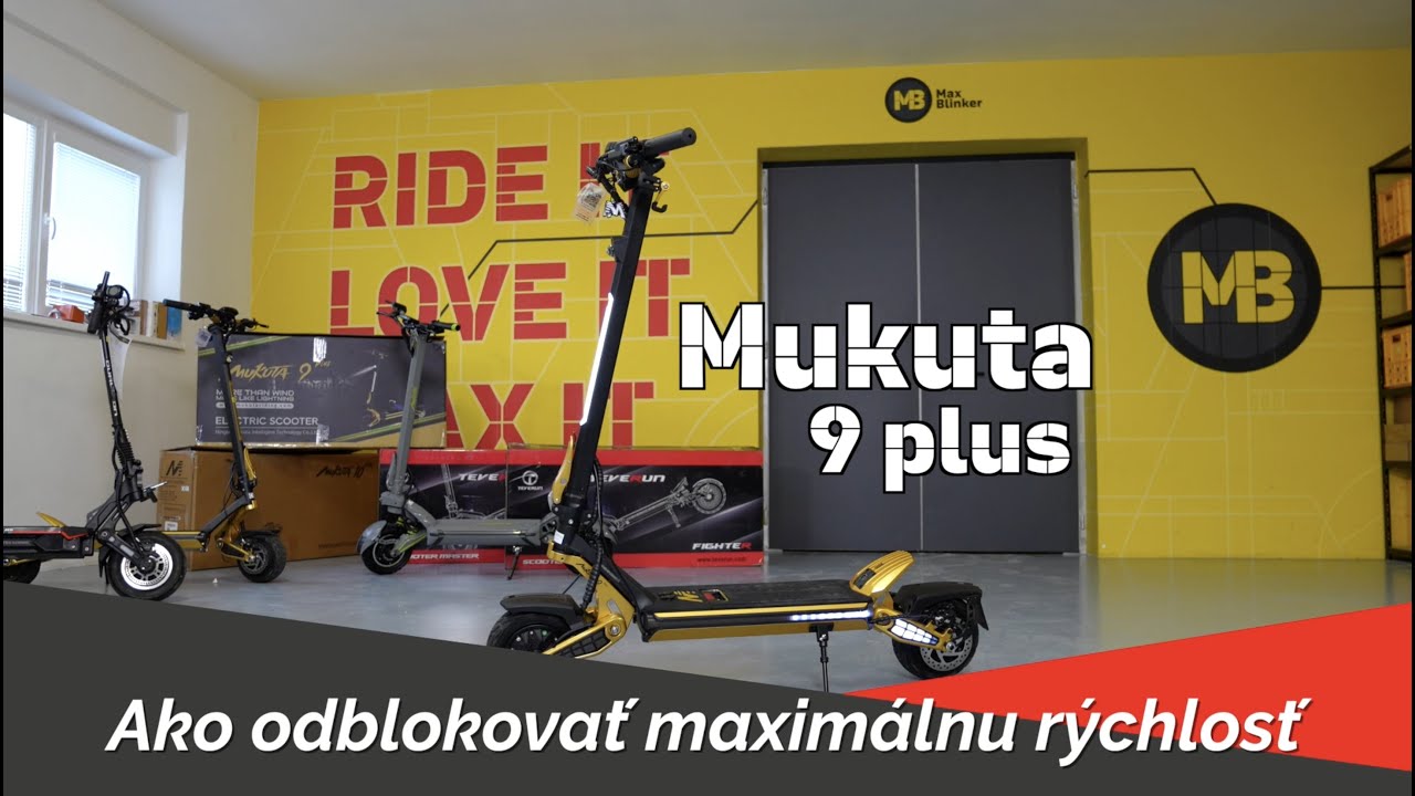 Mukuta 9 plus - ako odblokovať maximálnu rýchlosť? - YouTube