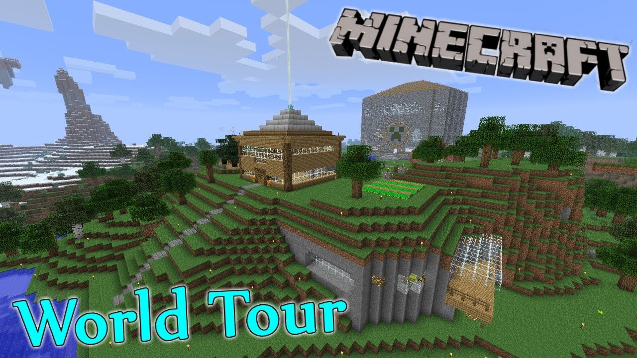 Minecraft Survival - World Tour - Part 2 - YouTube