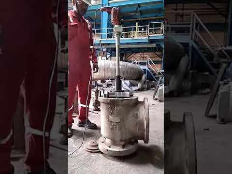 Portable Safety Valve Lapping Machine from FLUIDCHEM - YouTube