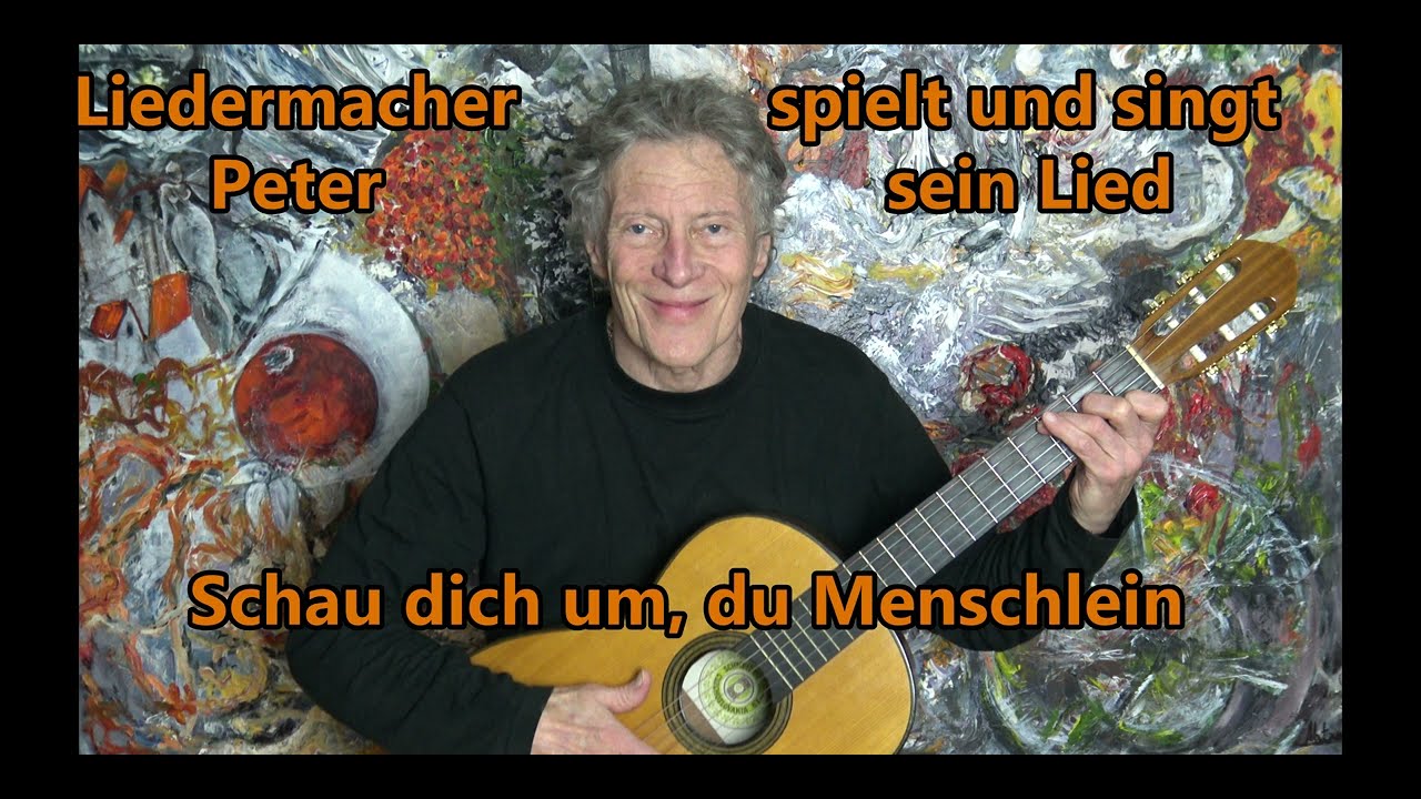 Schau dich um, du Menschlein. Look around, little man - YouTube