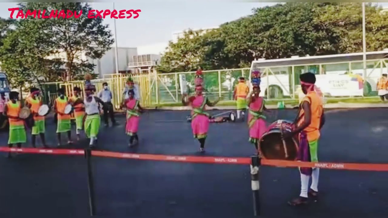 Tamilnadu traditional dance | Thappattam | Paraiattam | Karakattam ...