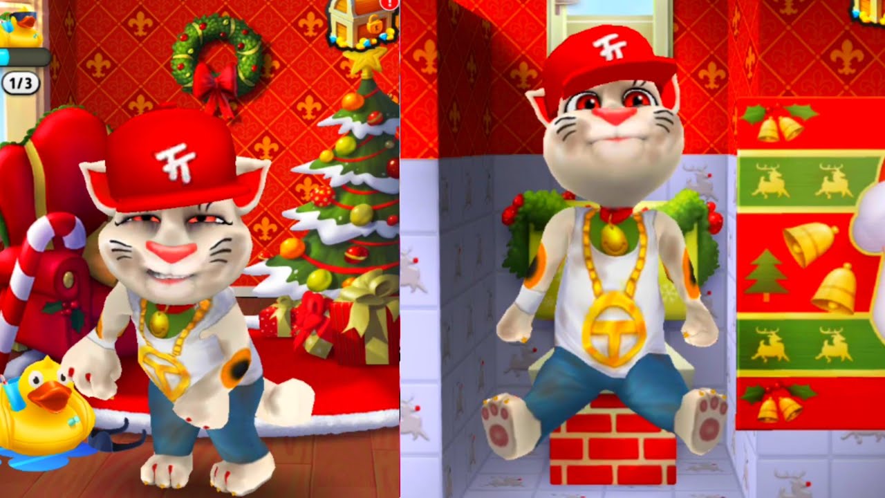 My Talking Tom Android game play Tom 57 years completed - YouTube