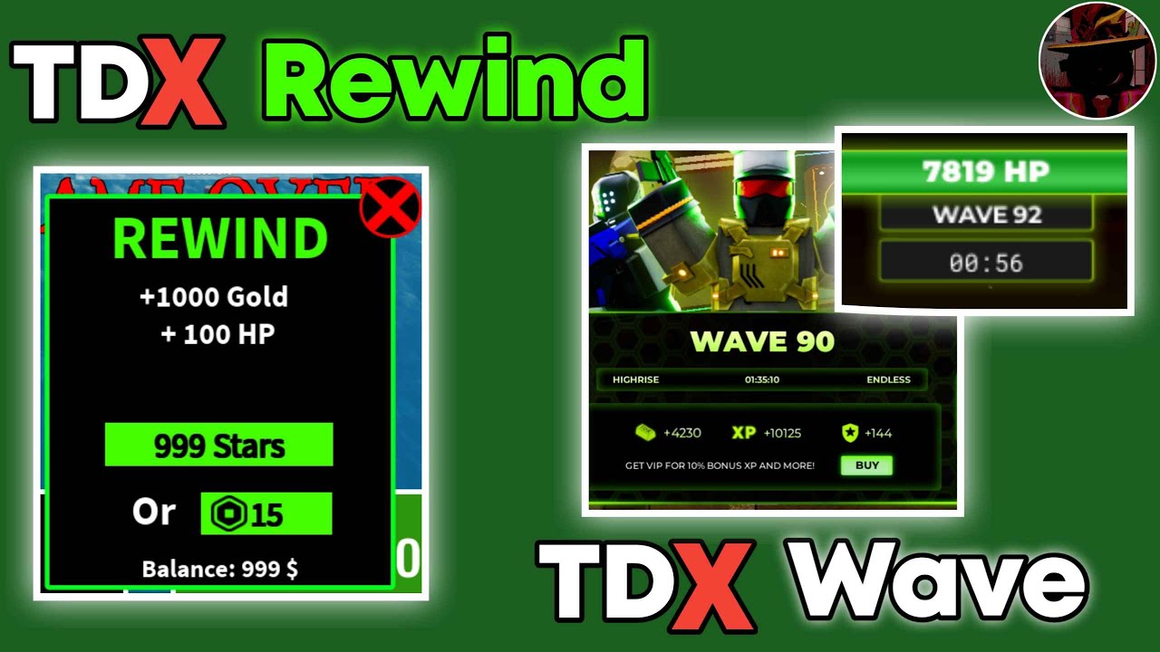 GnomeCode Tower defense Addons #10 TDX Rewind AND TDX Wave - YouTube