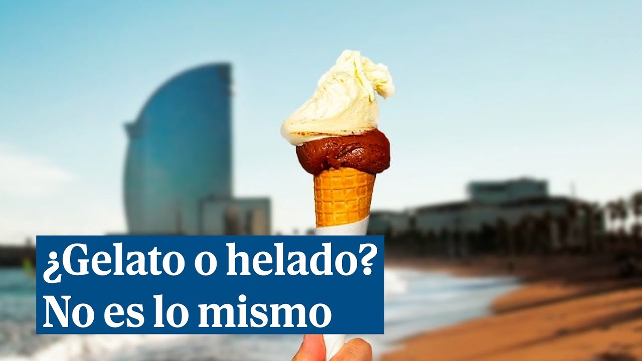 ¿Qué diferencia hay entre gelato y helado? - YouTube