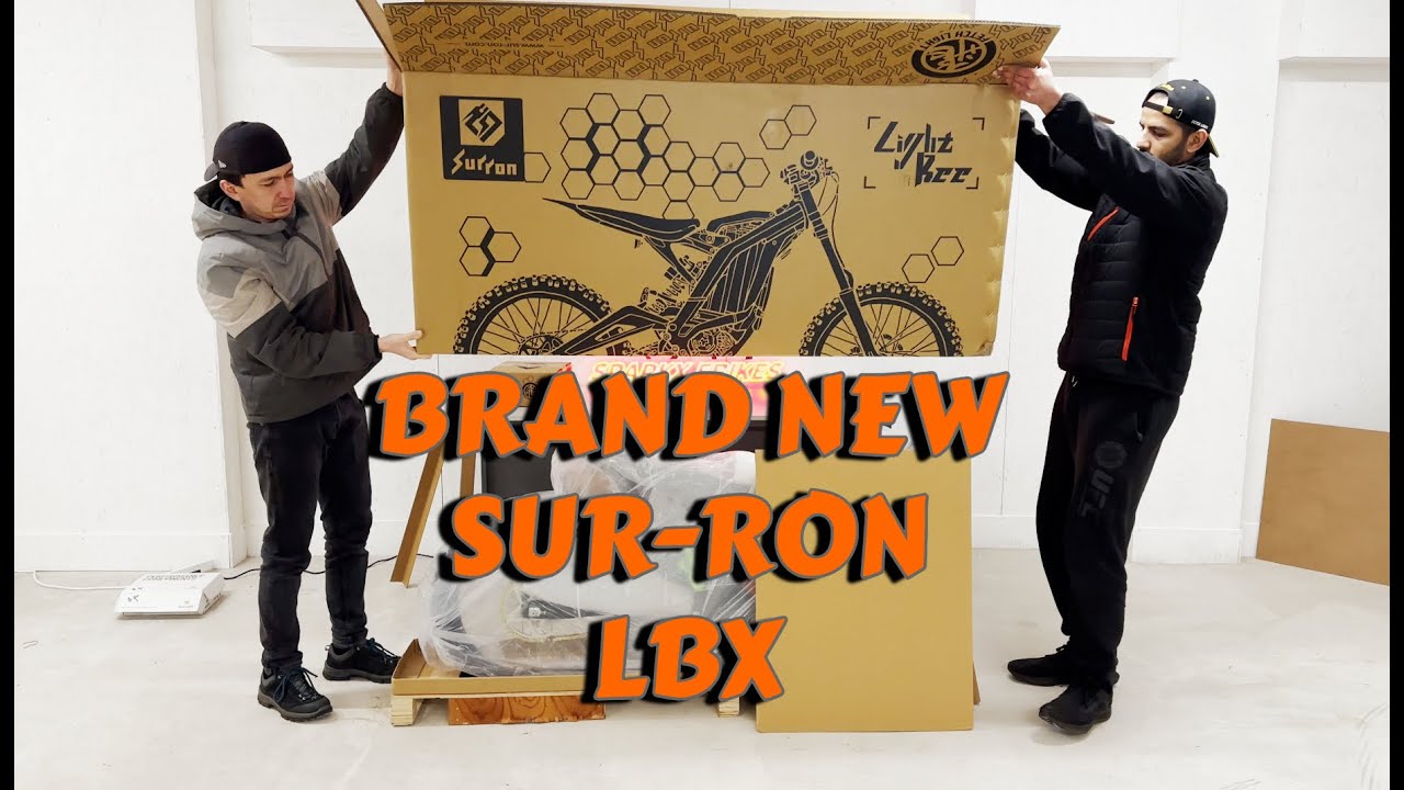 Brand New Surron LBX Unboxing. - YouTube