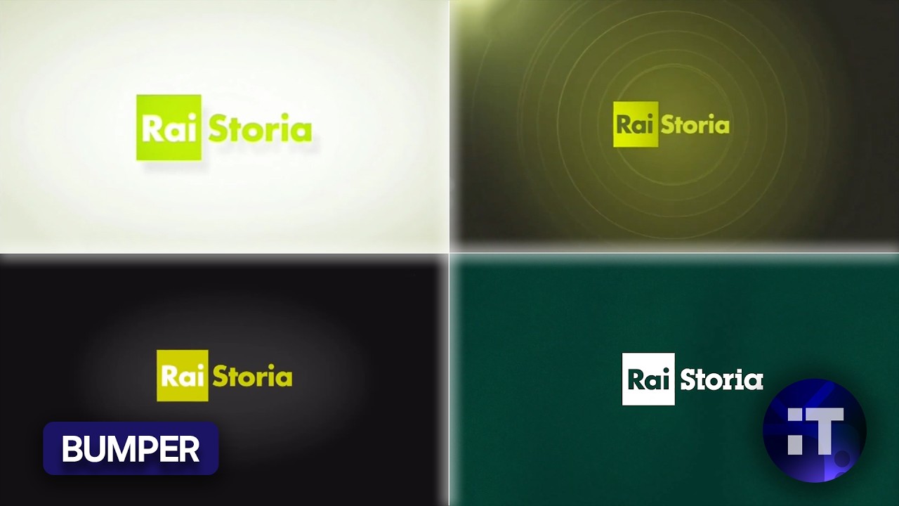 Raccolta bumper Rai Storia (2009-2024) - YouTube