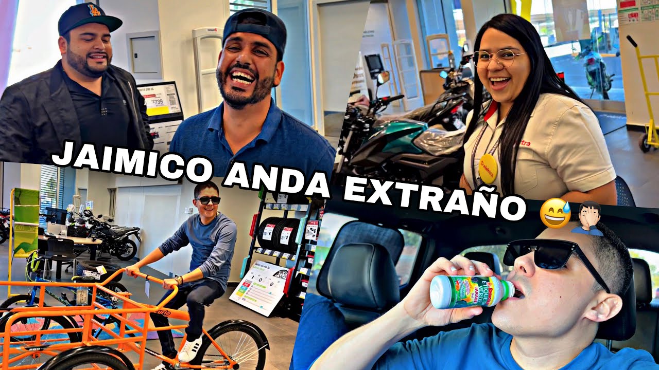 JAIMICO TIENE UNA ACTITUD EXTRAÑA | FUIMOS A COMPRAR LA MOTO Y ESTO ...