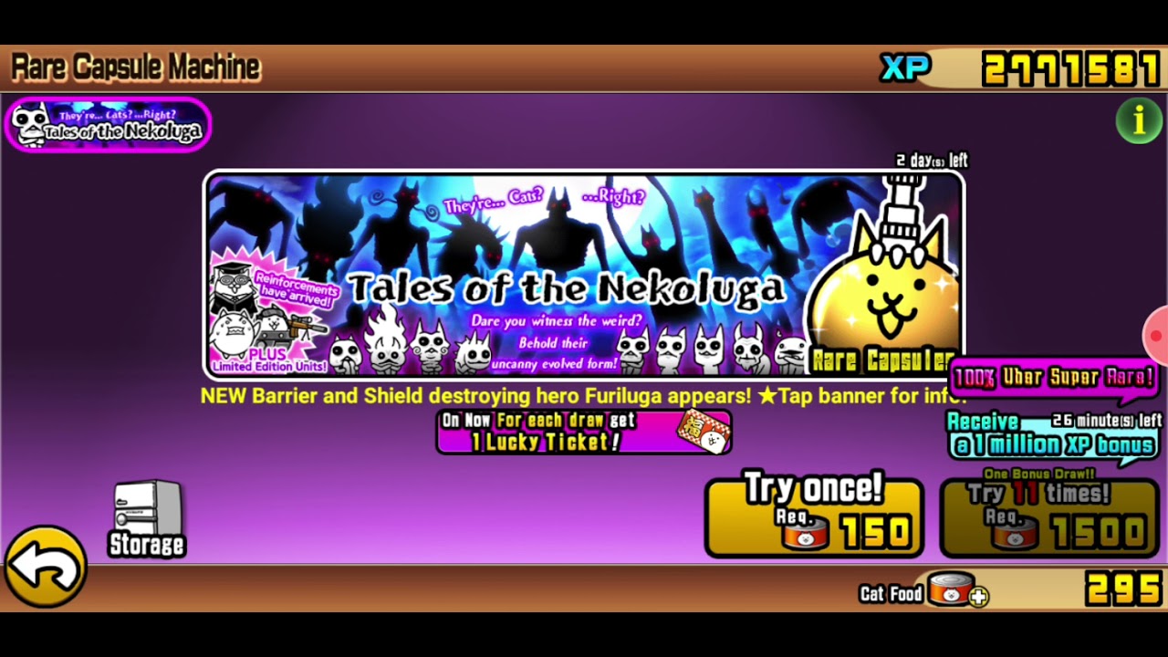 I GOT NEKOLUGA AND PAPALUGA IN THE BATTLE CATS - YouTube